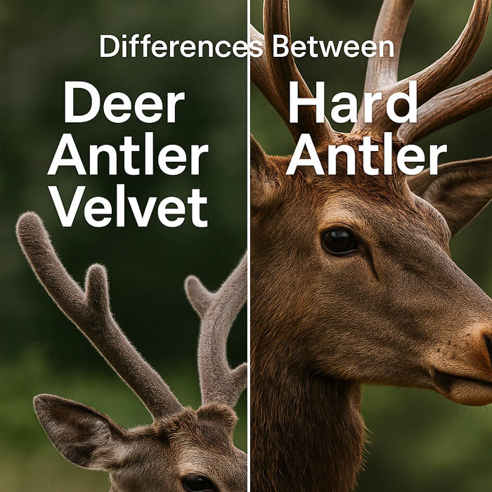 Differences Between Deer Antler Velvet and Hard Antler