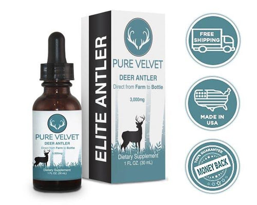 Pure Deer Antler Velvet - Elite Antler has the Highest Potency